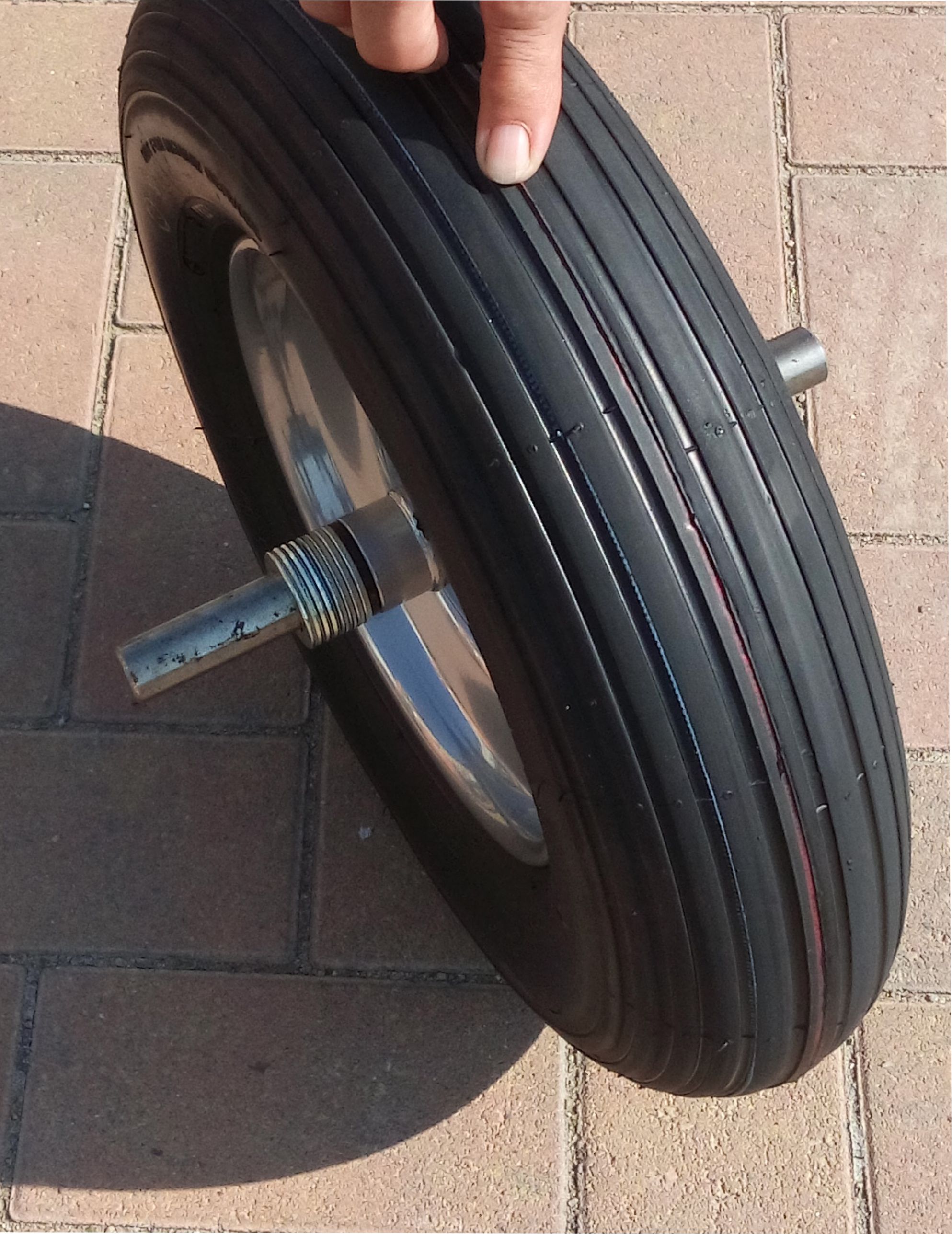 HBL Reinsdorf | 806101 Schubkarrenrad mit Achse, Komplettset | online ...